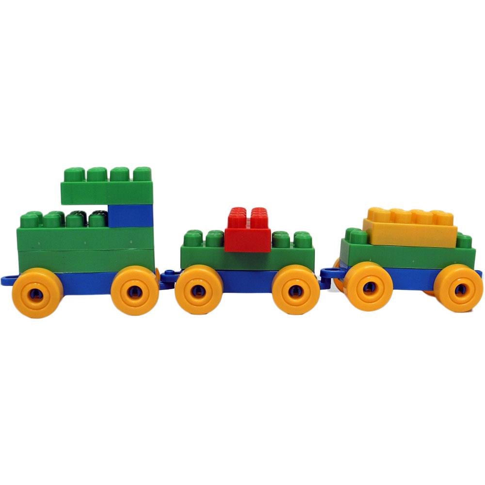 Dimple - DC15381 - Set of 150 Piece Multi Colored Building Block Set ...