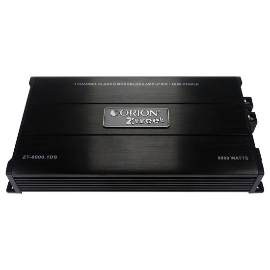 ORION ZT-8000.1DS ZT 1-CHANNEL MONO BLOCK CLASS D AMPLIFIER 8000W MAX ...